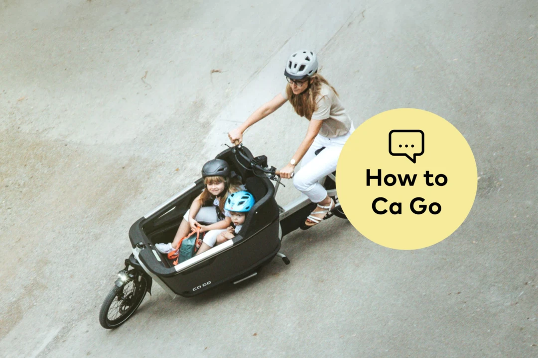 Kinder-Transport im E-Lastenfahrrad – How to Ca Go Folge 1 | Ca Go Bike DE